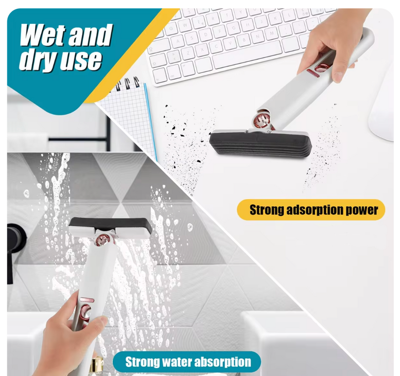 Effortless Cleaning with Our Mini Portable Mop